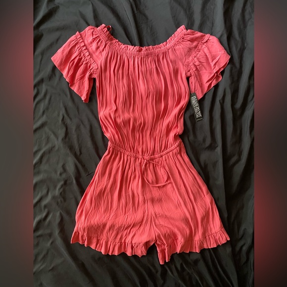 New York & Company | Pants & Jumpsuits | Nwt Nyc Pink Romber | Poshmark